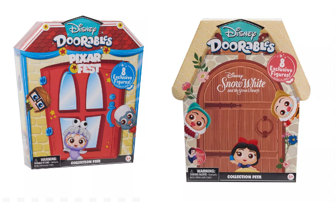 8-Piece Disney Doorables Collector Pack Set (Snow White) + 8-Piece ...