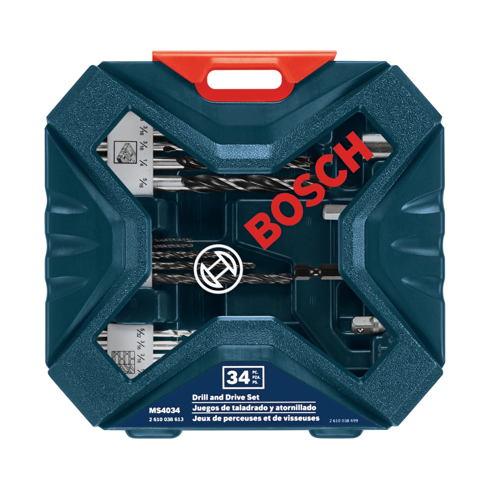 34 Piece Bosch Drill Drive Bit Set