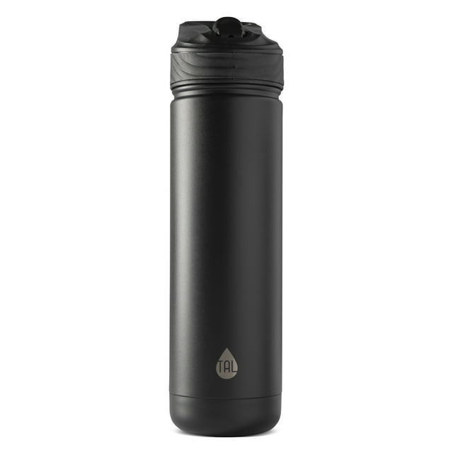 26-Oz TAL Ranger Stainless Steel Water Bottle w/ Straw & Flip-Top Lid ...