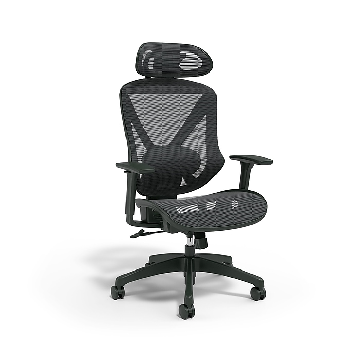 Staples Union & Scale FlexFit Dexley Mesh Task Chair (Black) $120 ...