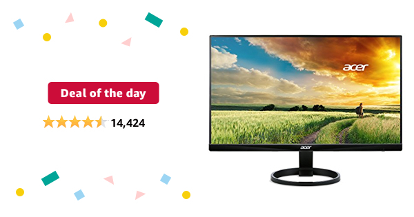 Acer R240HY bidx 23.8” Full HD 1080p IPS Zero Frame Adjustable stand ...