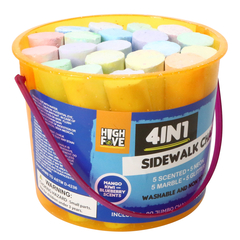 20-count Jumbo Sidewalk Chalk Bucket $2.25 + Free Store Pickup