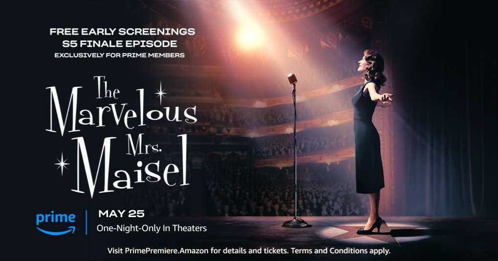 Amazon Prime Members: Free tickets to see 'The Marvelous Mrs. Maisel ...