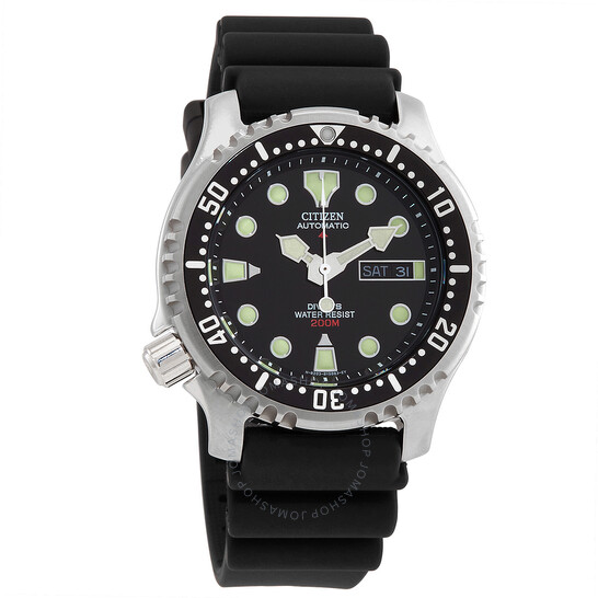 CITIZEN Promaster Sea Luminous Automatic Black Dial Watch $189 + Free ...
