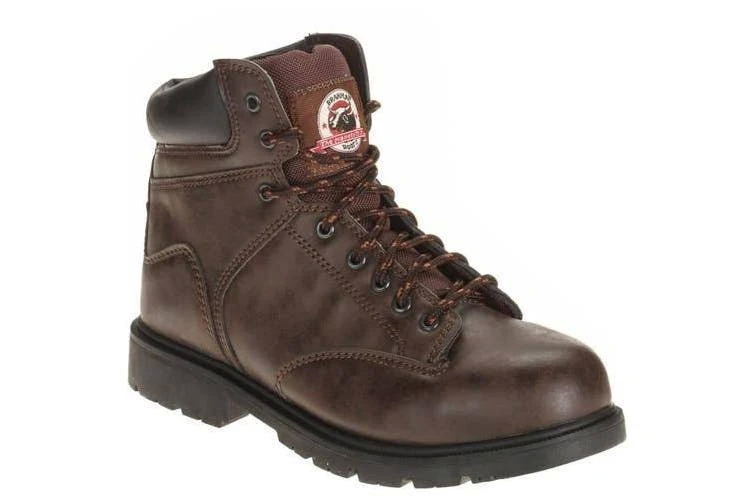 6" Brahma Men's Raid Steel Toe Work Boots (Brown) $12.00 + Free S&H w ...