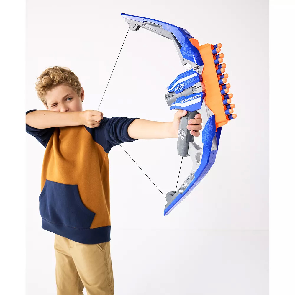 Nerf N-Strike Stratobow Bow w/ 48 Darts $22.50 + Free Store Pick Up at ...