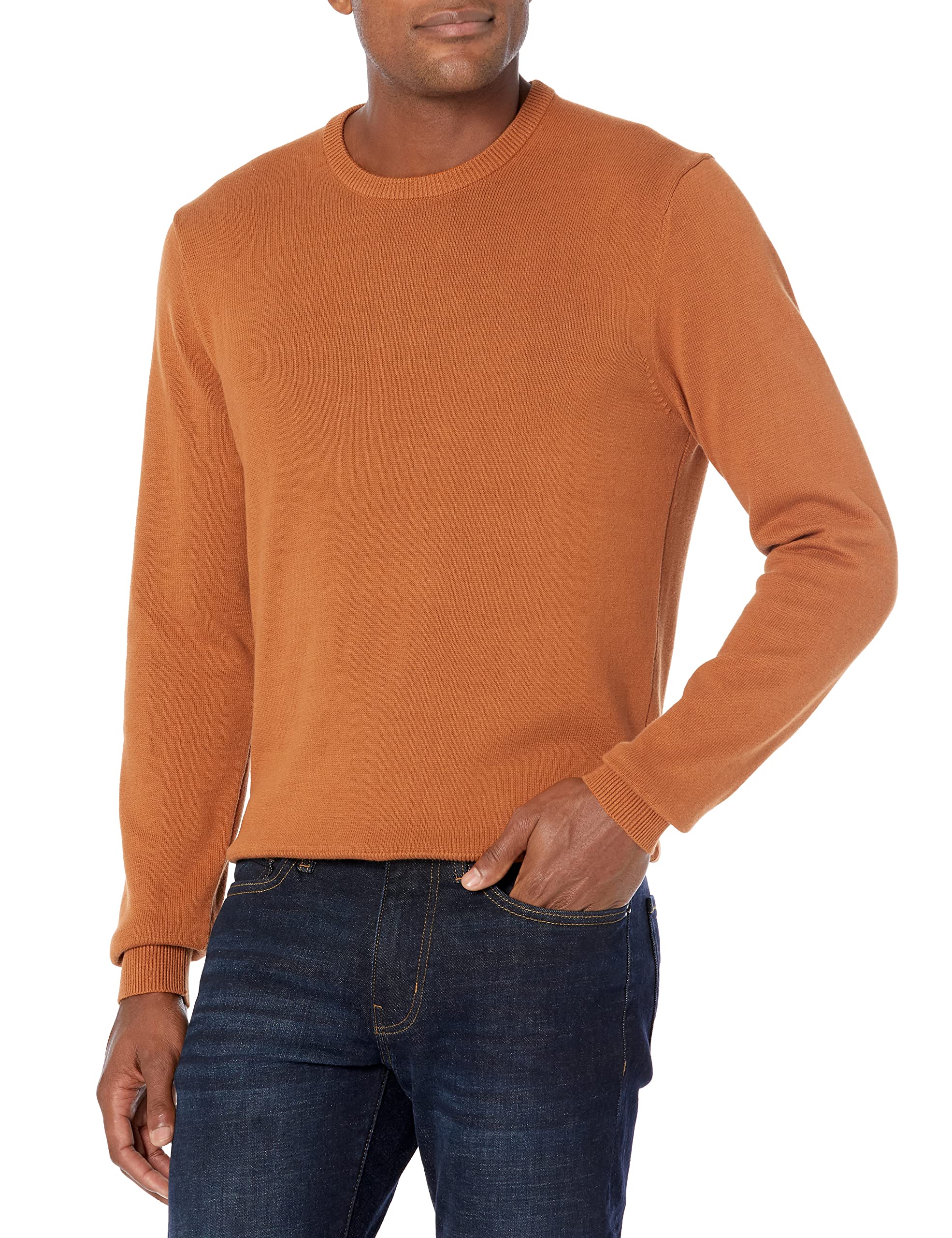 Amazon Essentials Men's Crewneck Sweater (Rust) $12.70 + Free Shipping ...