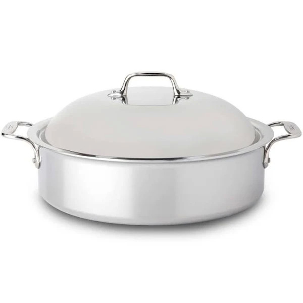 6-Quart All-Clad D3 Stainless Braiser w/ Domed Lid $117 + Free Shipping