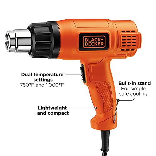 Prime Members: 1350W BLACK+DECKER Dual Heat Corded Heat Gun (HG1300) $20 + Free Shipping w ...
