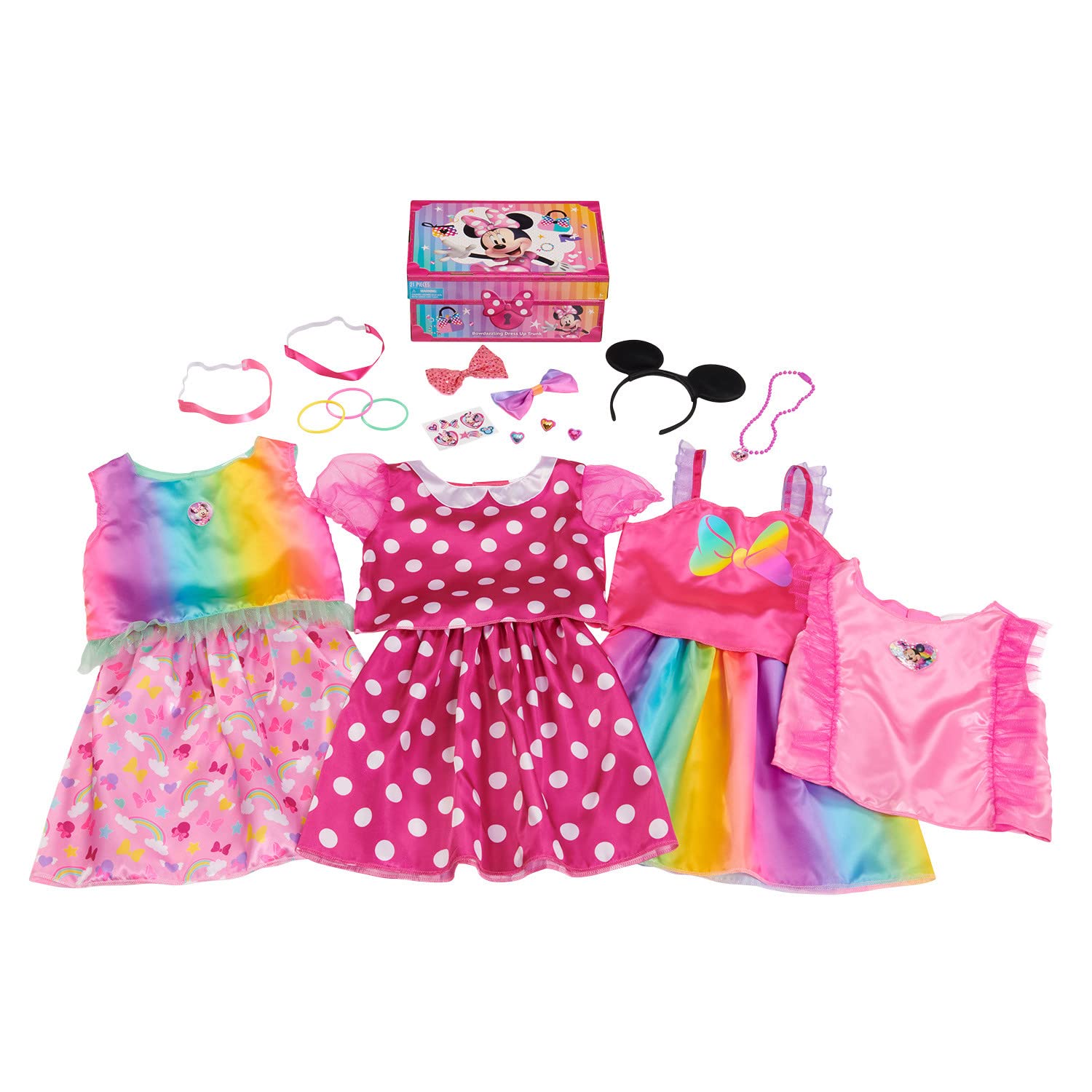 Prime Members: 21-Piece Disney Junior Minnie Mouse Bowdazzling Kids ...