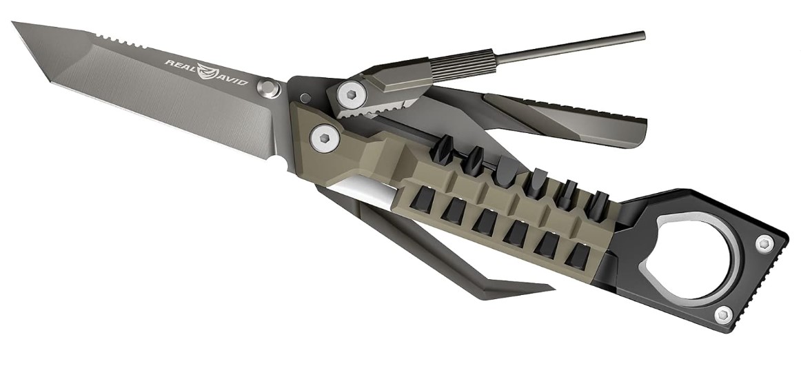 Real Avid Pistol Tool for Gun Maintenance | 19 in 1 Pistol Multitool ...