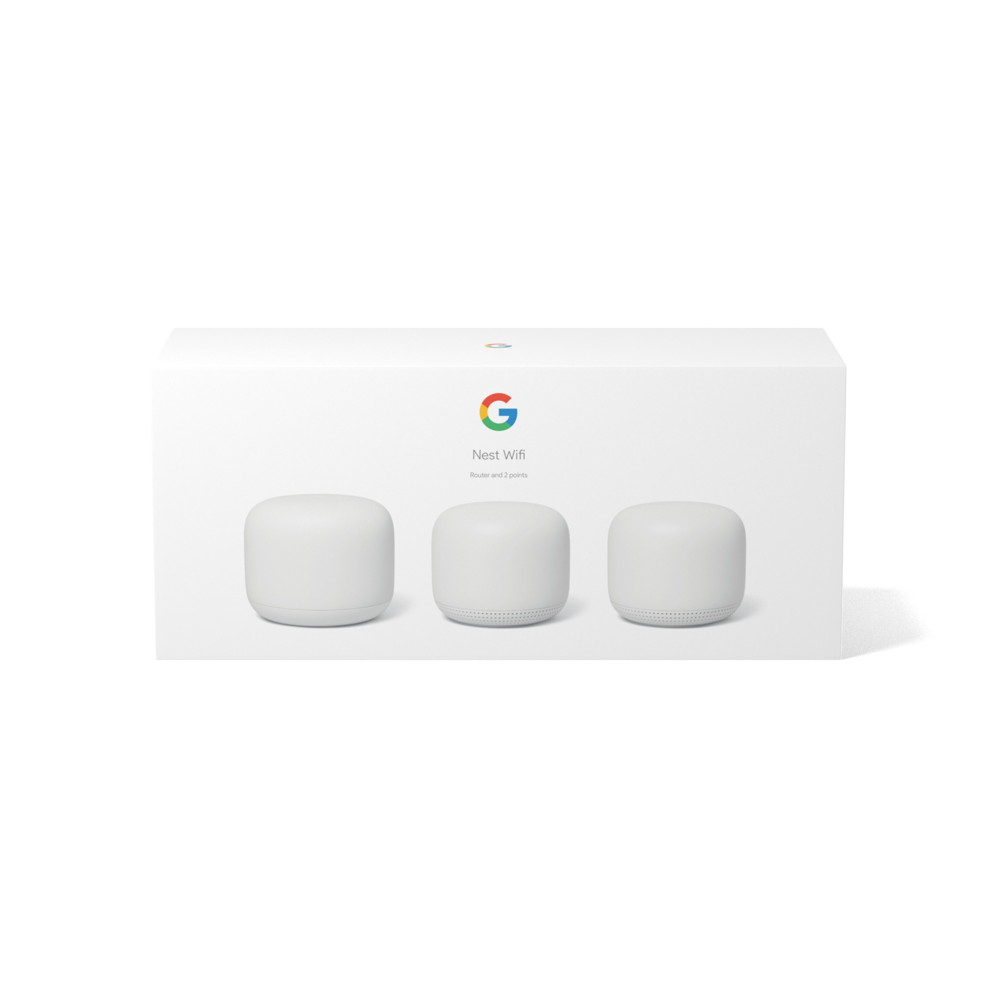 Google Nest Wifi 3 Pack (AC2200 Mesh Router with 2 Points) $174.99 at ...
