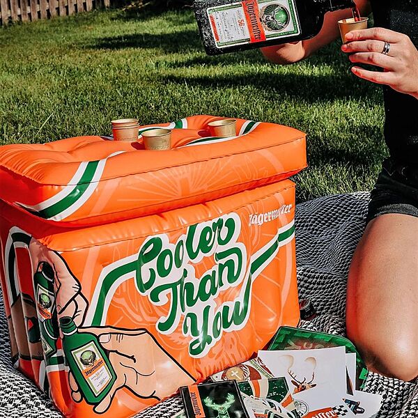 Jagermeister Retro Inflatable Cooler Bundle $50 - Firstfinds