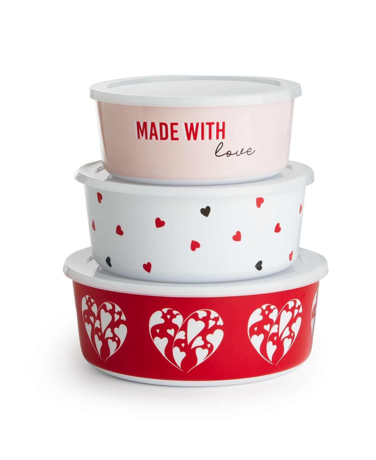 3-Pc The Cellar Melamine Printed Nesting Containers & Lids $13.75 ...