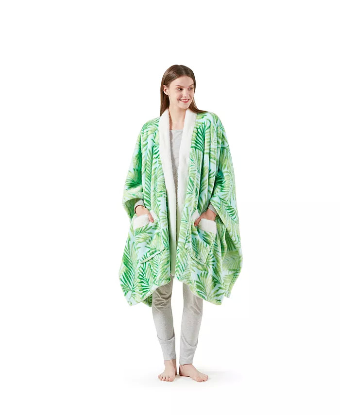 50" x 70" Charter Club Cozy Plush Wrap Robe Throw (3 Colors) $8.95 ...