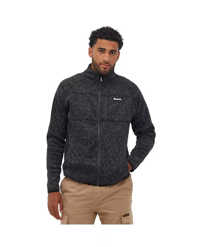 Bench DNA Men's Wylden Zip-Up Polar Fleece Funnel Neck Jacket (3 Colors ...
