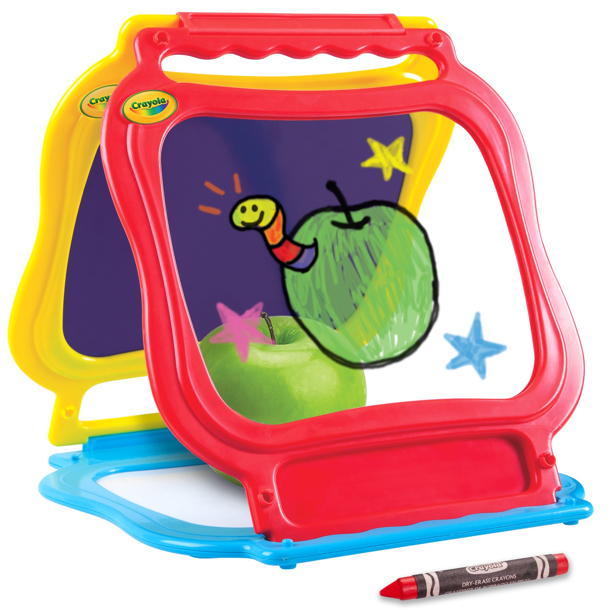 Crayola Tabletop Easel w/ 5 Foldable Drawing Boards in One $10 + Free ...