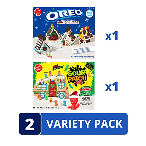 2-Pk Nabisco Variety Holiday Cookie Decorating Kit (Oreo, Sour Patch ...