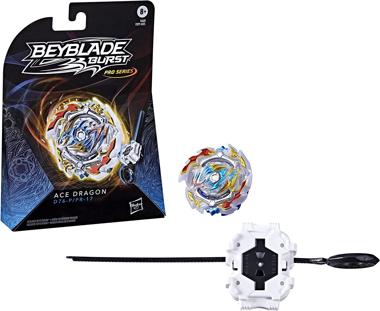 Beyblade Burst Pro Series Spinning Top Starter Pack w/ Launcher Toy ...