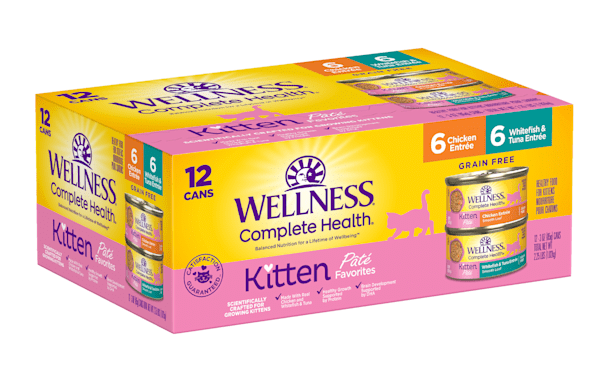 Wellness Wet Cat Food Variety Packs: B2G1 Free: 12-Ct 3-Oz Complete ...