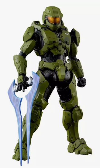1/12 Scale Bandai Halo Infinite Master Chief Mjolnir Mark VI Generation ...