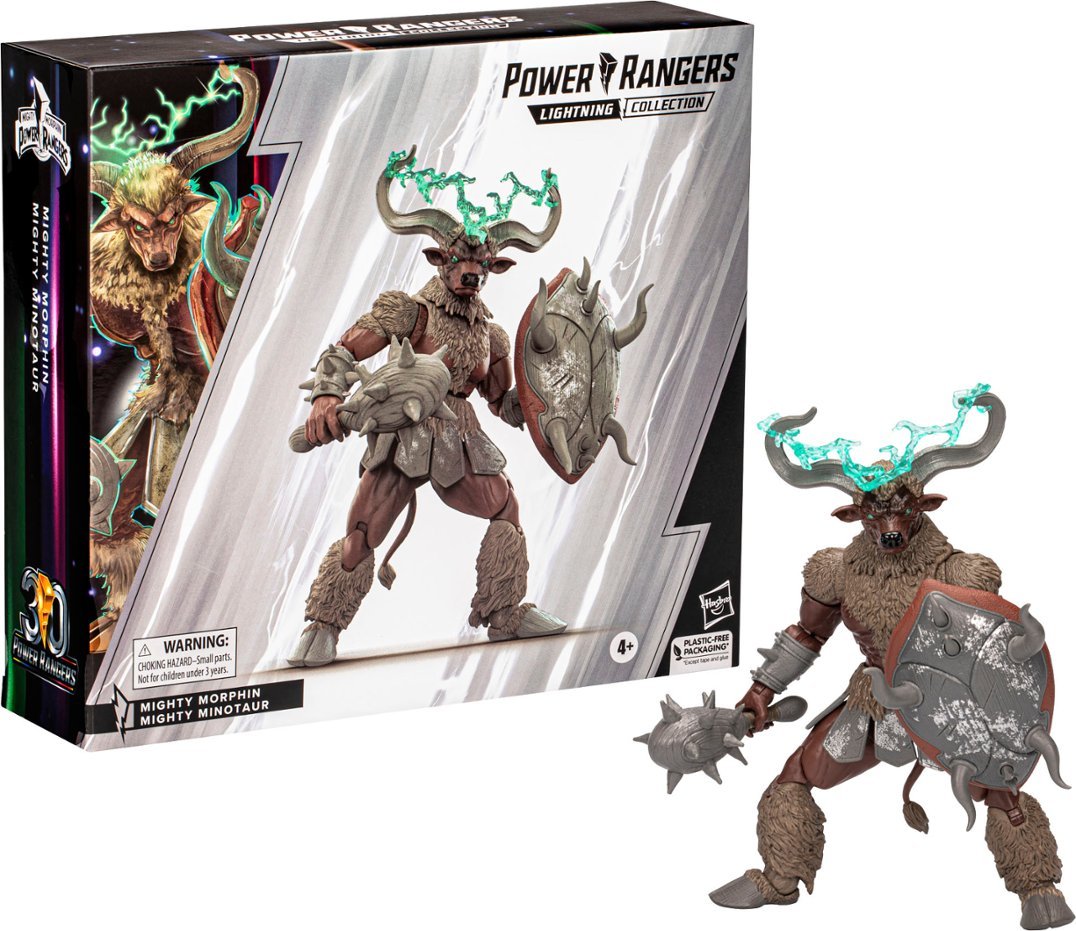 Power Rangers Lightning Collection Mighty Morphin Mighty Minotaur ...
