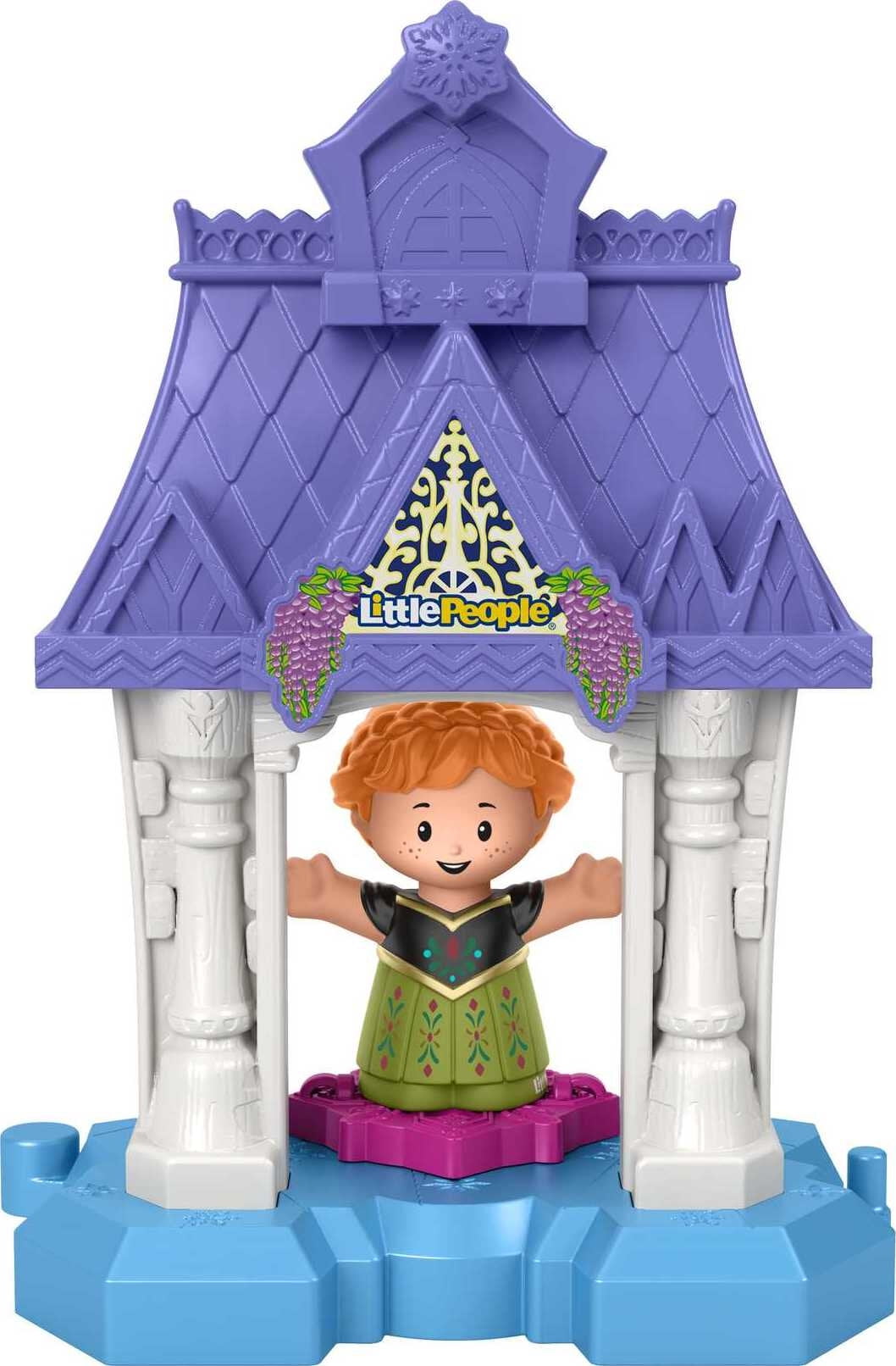 Little People Disney Frozen Anna in Arendelle Portable Playset w ...
