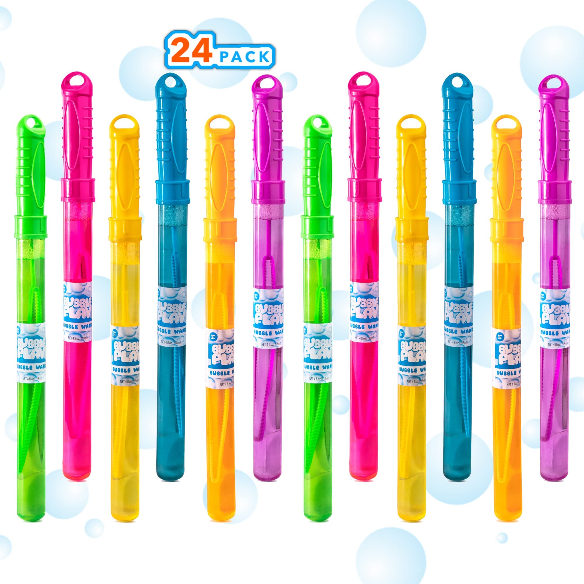 24-Pack Bubble Play Giant Bubble Wands