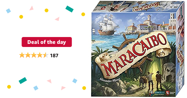 Deal of the day for Prime Members: Capstone Games: Maracaibo, Big Box ...