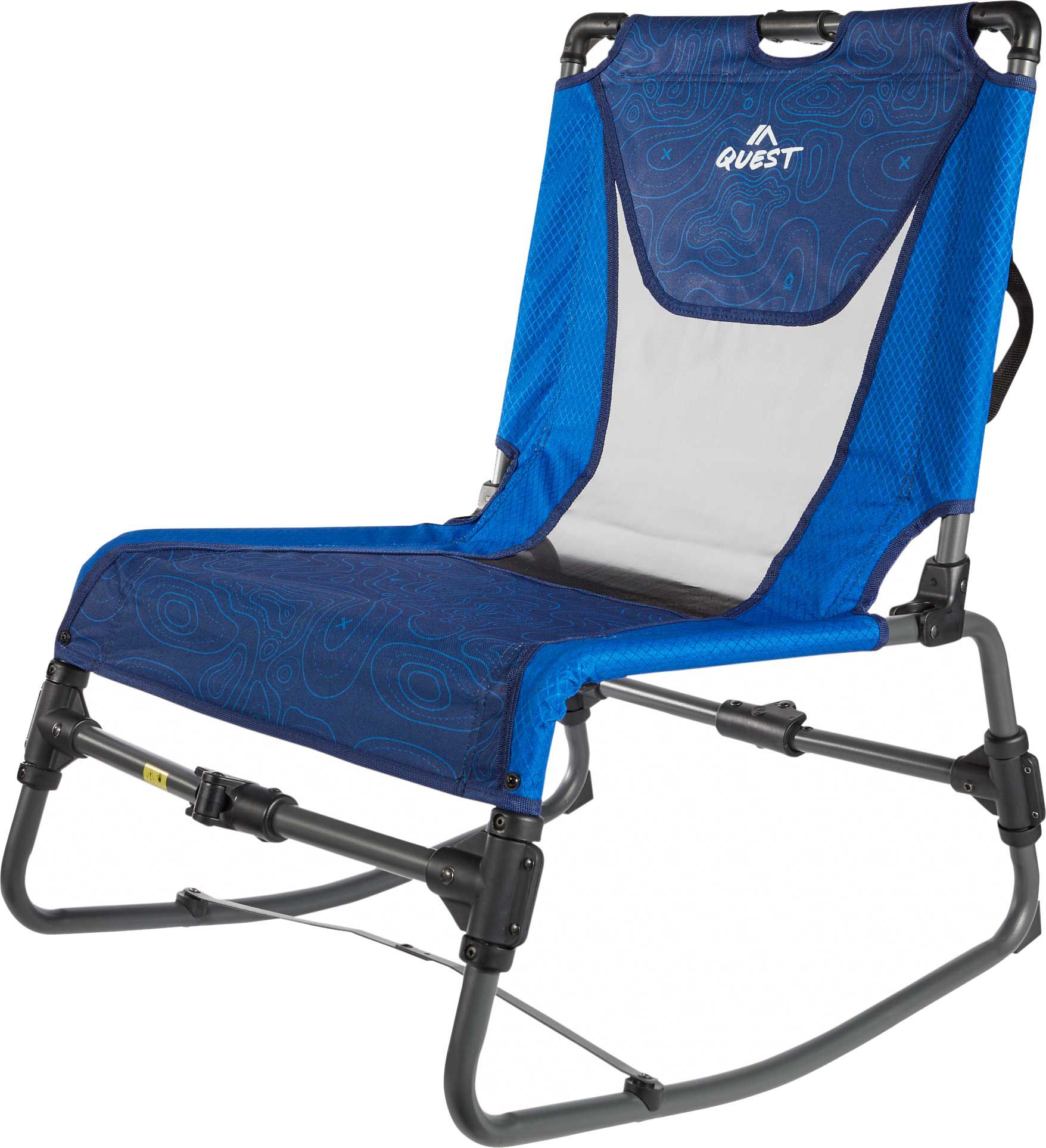 Quest Low Rock Chair in Red and Blue $31 + Free Store Pickup $30.97