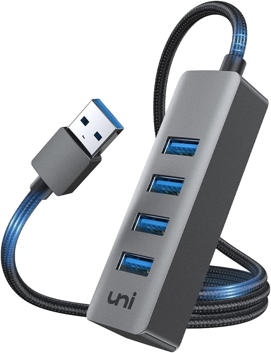 uni USB Hub with 4 USB 3.0 Ports 4FT $8.50 & More + Free Shipping w ...