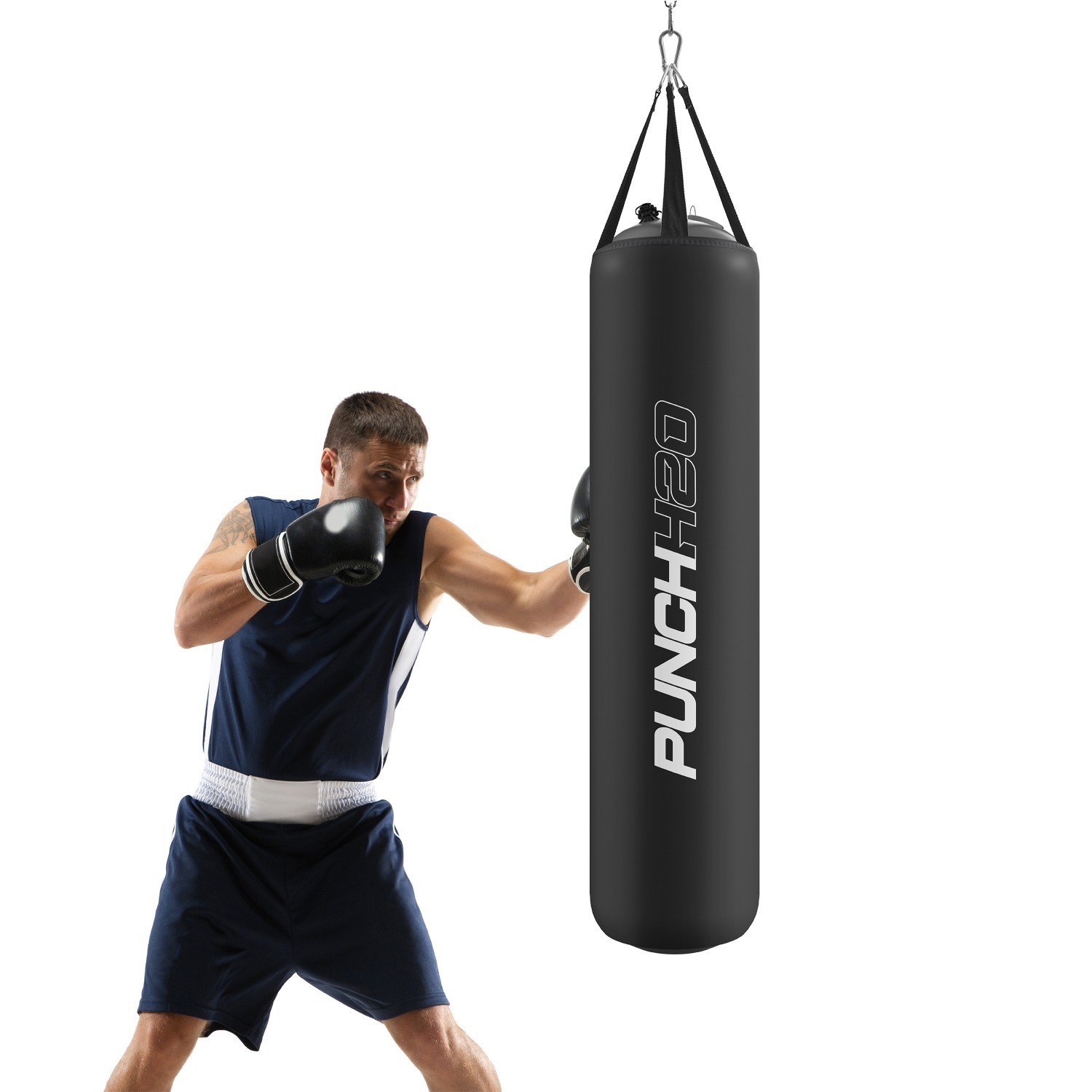 FitRx Punch H2O Punching Bag, 4ft. Water-Filled Heavy Bag $50 + Free ...