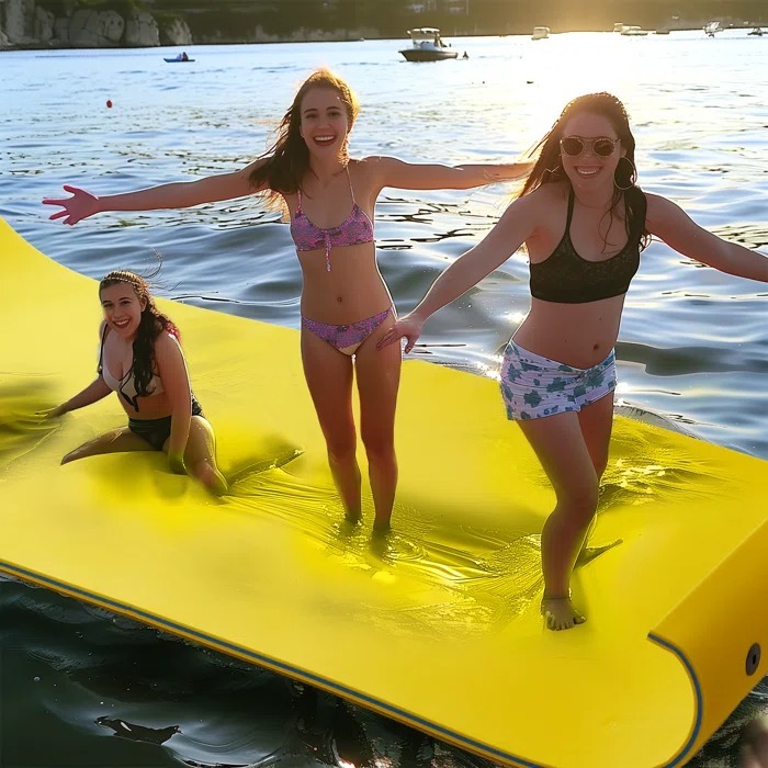 58 X 153 6 Floating Water Mat Blue Or Yellow 61 36 Free Shipping