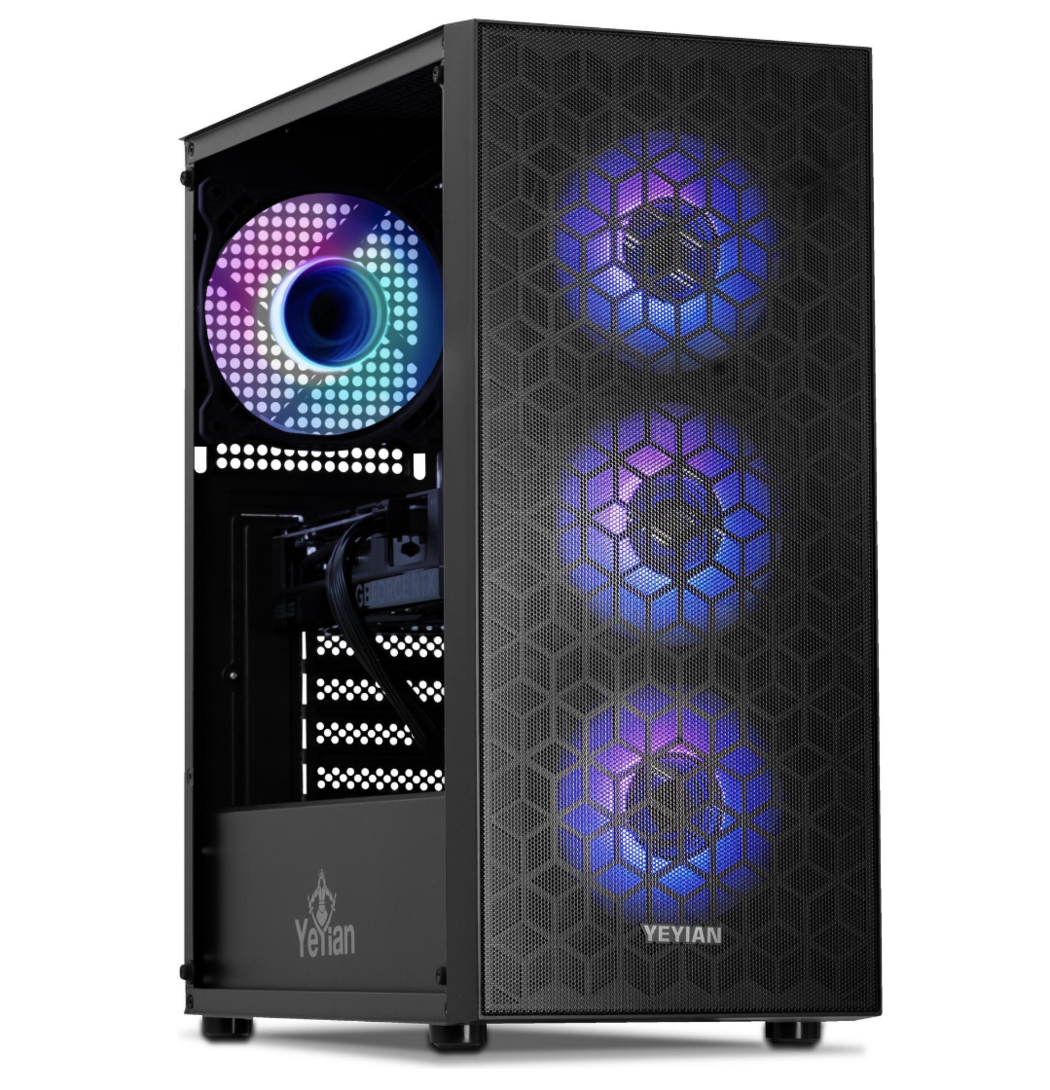 Yeyian Yumi Gaming PC Desktop INTEL Core i5 12400F, Nvidia RTX 4060 ...