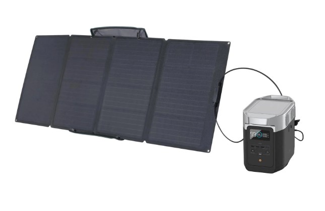 1800W Ecoflow DELTA 2 Portable 1000Wh Power Station + 160W Portable ...