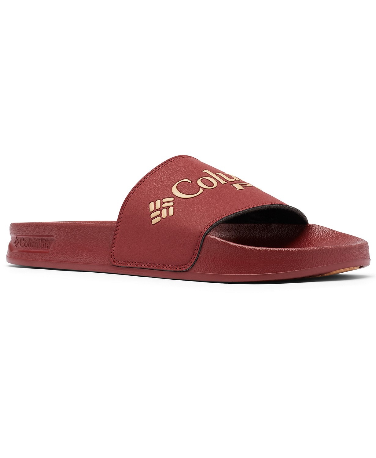 Columbia Men's Tidal Ray PFG Slide Sandals (Black/White or Red Jasper ...