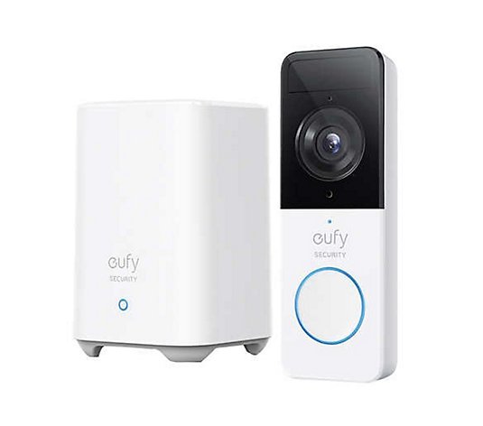 New QVC Customers: eufy 2K Wireless Video Doorbell 2E w/ Homebase ...
