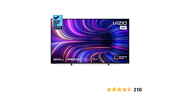 VIZIO 75-Inch P-Series 4K QLED HDR Smart TV w/Voice Remote, Dolby ...