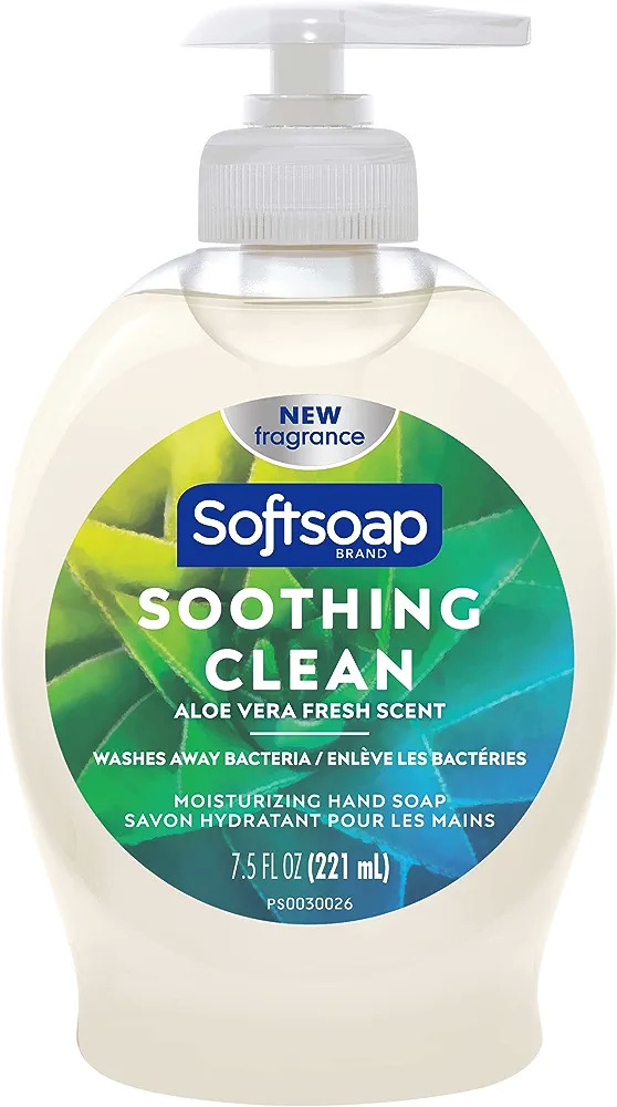 Softsoap Liquid Hand Soap, Aloe Vera Fresh Scent, 7.5 fl oz, $1.24