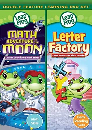 Leapfrog: Math Adventure to the Moon/ Letter Factory - Double Feature ...