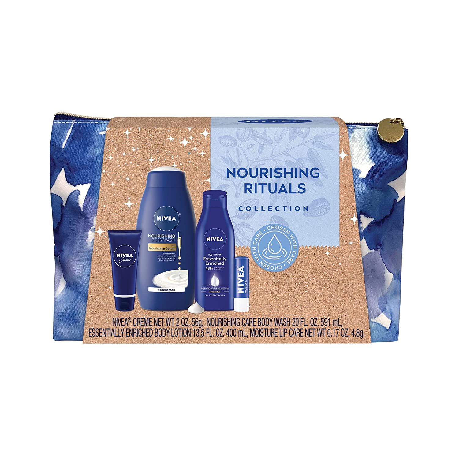 4-Piece Nivea Skin Care Gift Set w/ Travel Bag $11.15 w/ S&S + Free S&H ...