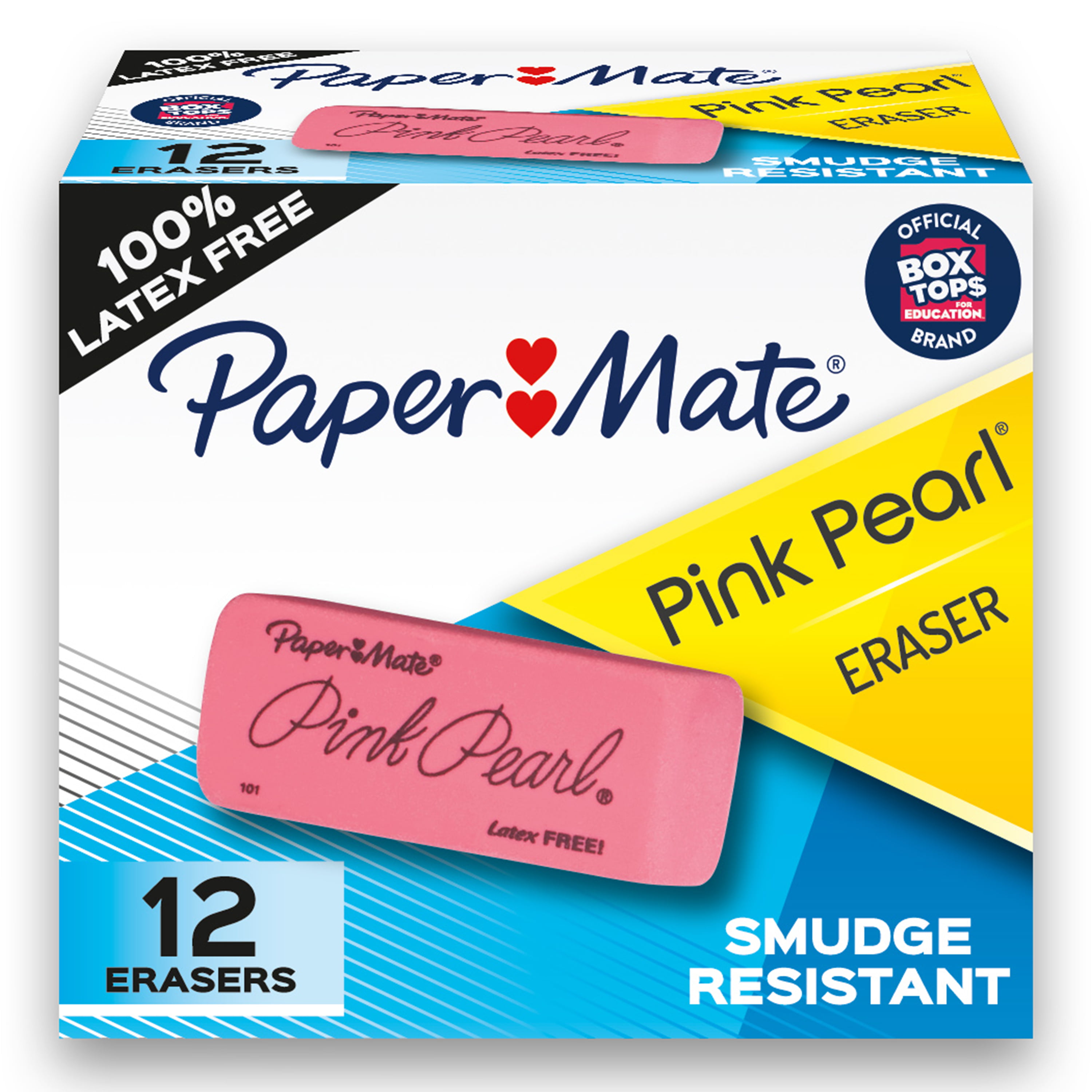12-Ct. Large Paper Mate Pink Pearl Erasers $5 - Walmart