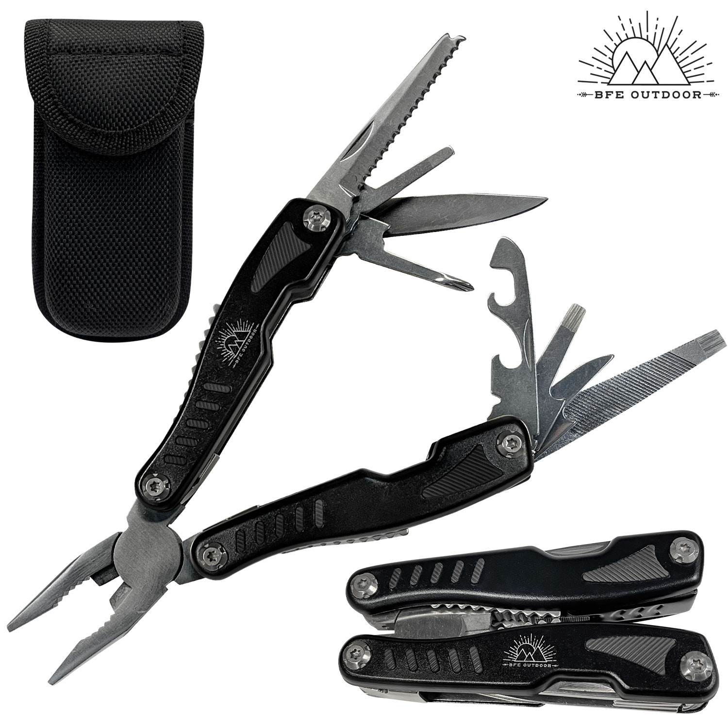 BFE Outdoors Multi-Plyer Multi Tool w/ Nylon Case $11.99 + Free Shipping