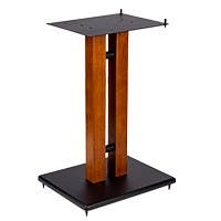 Monoprice Monolith 24in Cherry Wood Speaker Stand with Adjustable Top ...