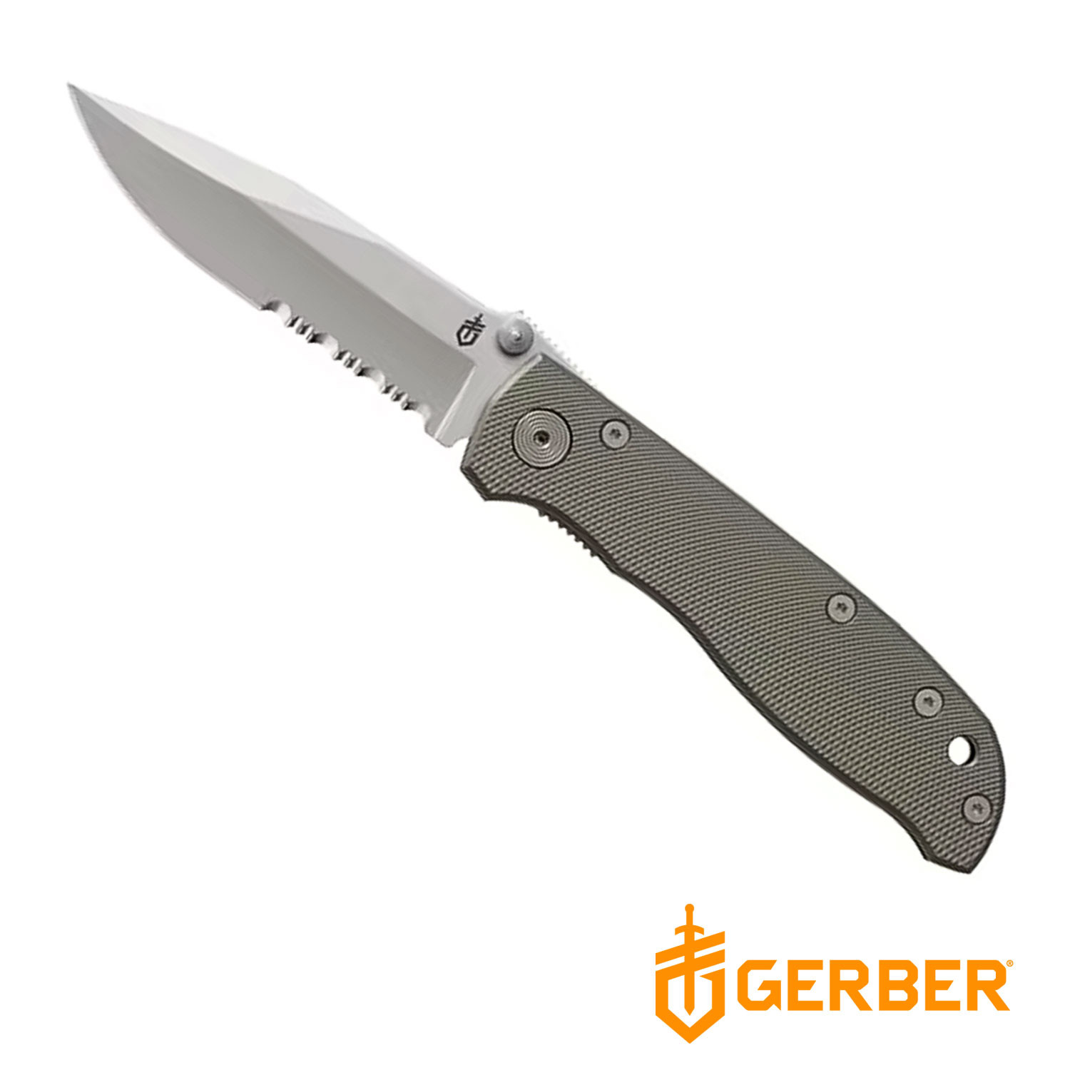 Gerber Air Ranger Serrated Folding Knife (Grey) $16 + Free Shipping