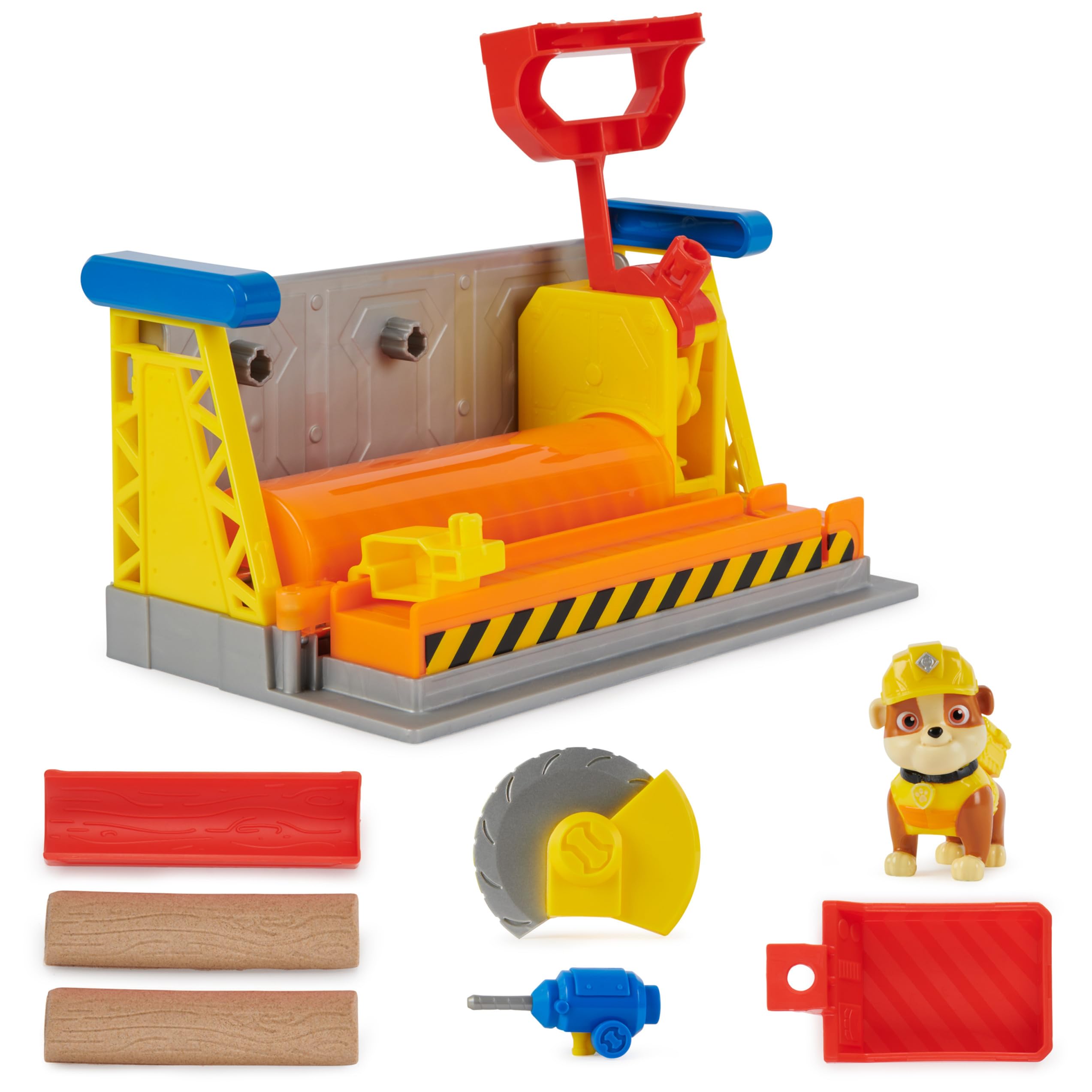 Rubble & Crew, Rubble’s Workshop Playset, Construction Toys with ...