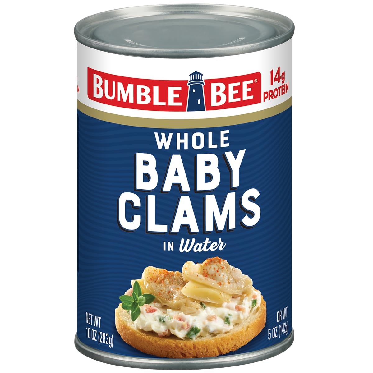 10-Oz Bumble Bee Canned Whole Baby Clams in Water