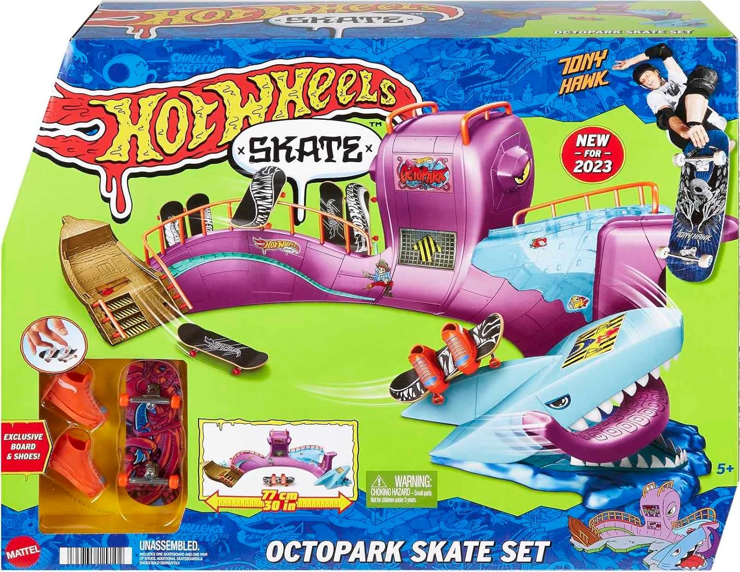 Hot Wheels: Octopus Skatepark Playset /w Mini Skateboard Toy $16.99 ...
