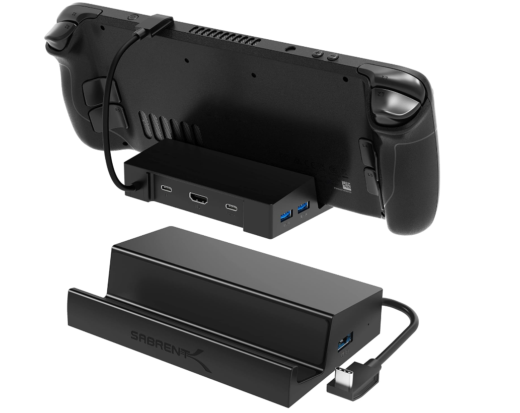 SABRENT 6-Port USB-A/C 95W PD 4K HDMI Docking Station for Steam Deck SABRENT 6-Port USB-A/C 95W PD 4K HDMI Docking Station for Steam Deck