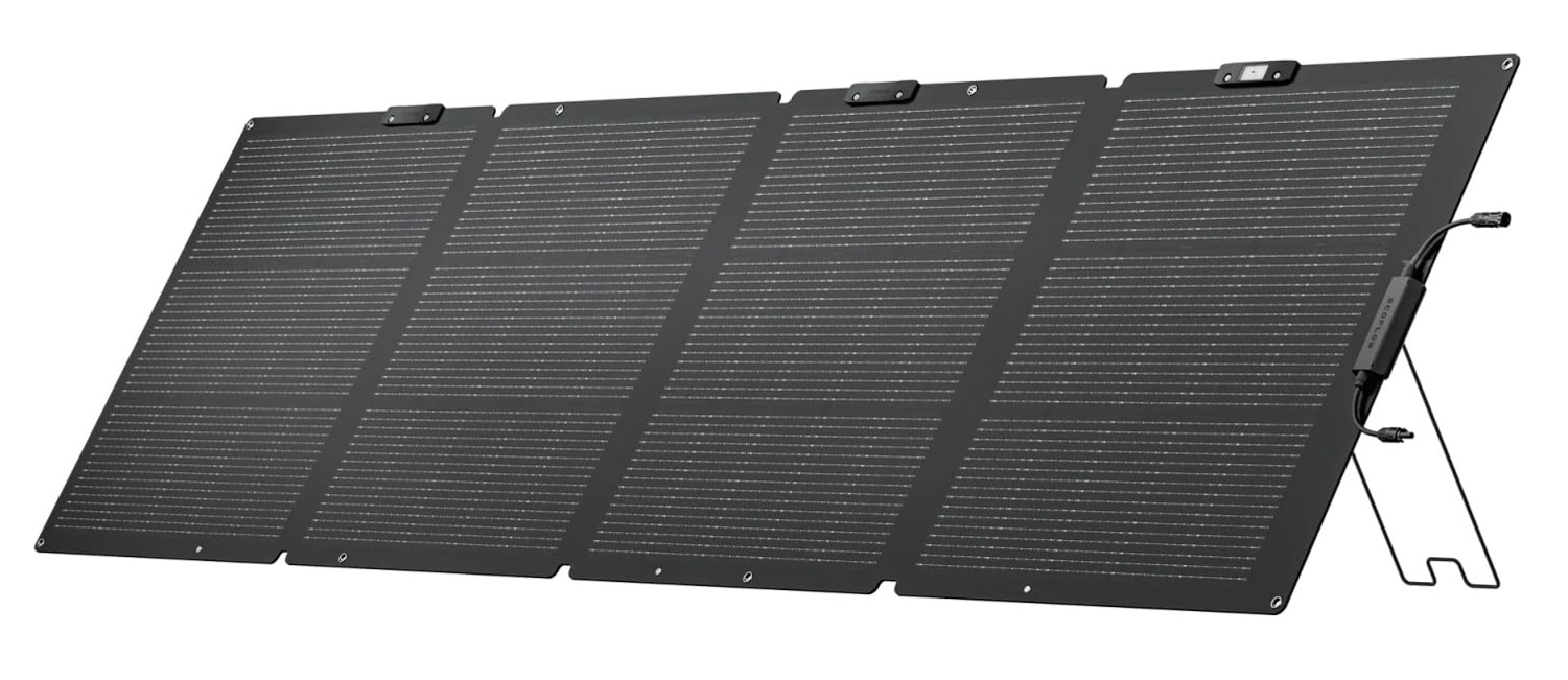 Prime Members: 220-Watt ECOFLOW NextGen Foldable Solar Panel w ...